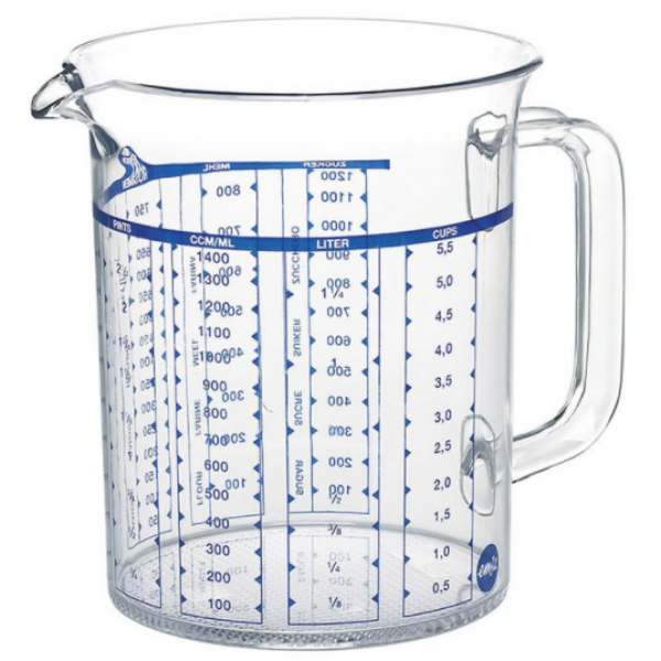 Pichet mesureur gradué 1L EMSA 4009049049601